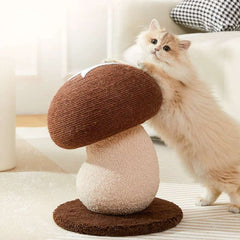 Pink Cat Scratching Post Mushroom Post – Ayipets Store